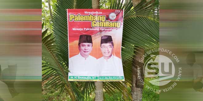 Banner Sarimuda dan Abdul Rozak Mulai Menyebar – Sumsel Update