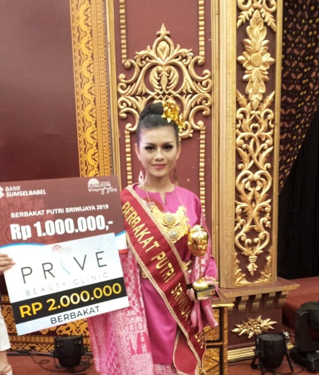 Raih Putri Sriwijaya Berbakat 2019, Rani Anggraini Harumkan Nama ...