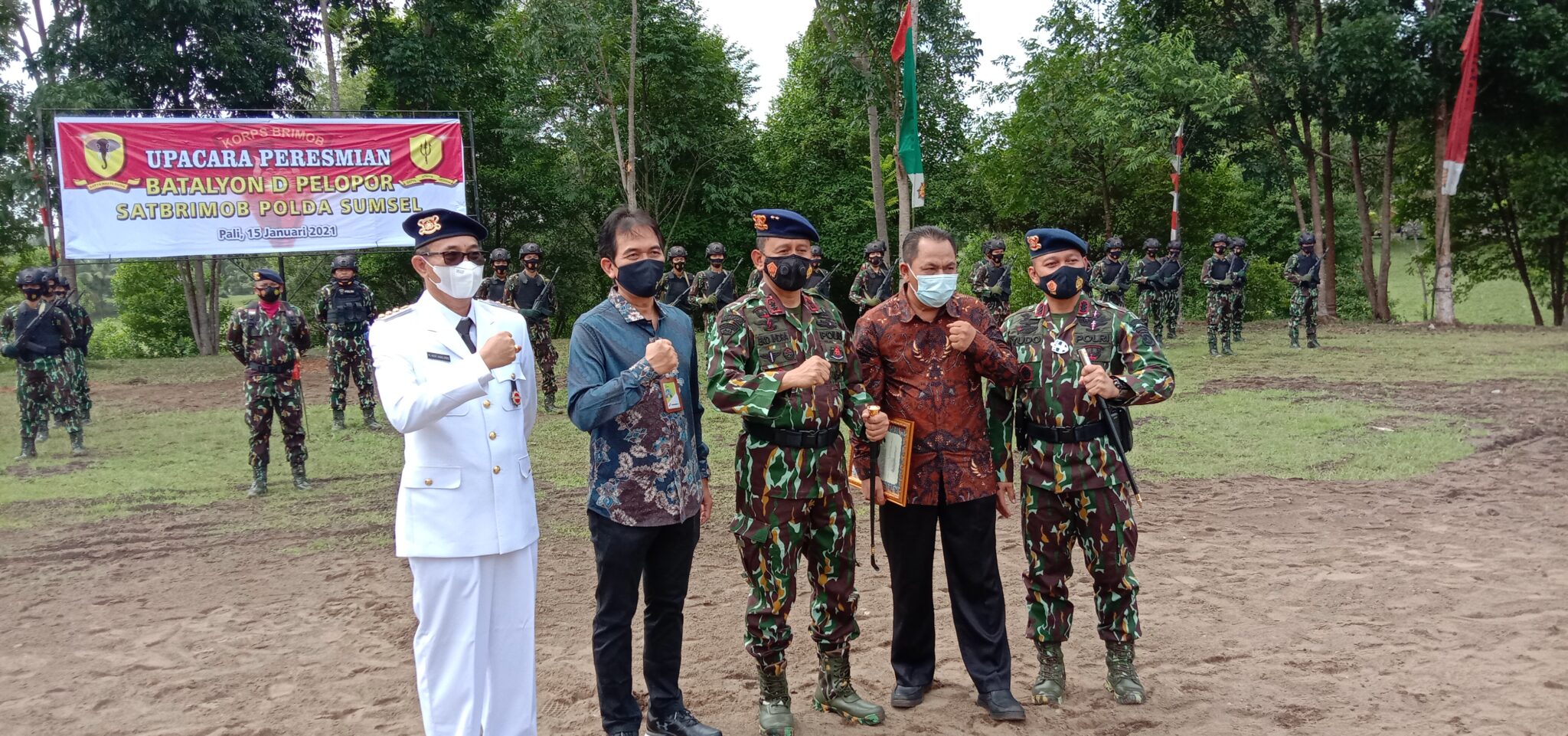 Kapolda Resmikan Batalyon D Pelopor SatBrimob Polda Sumsel – Sumsel Update