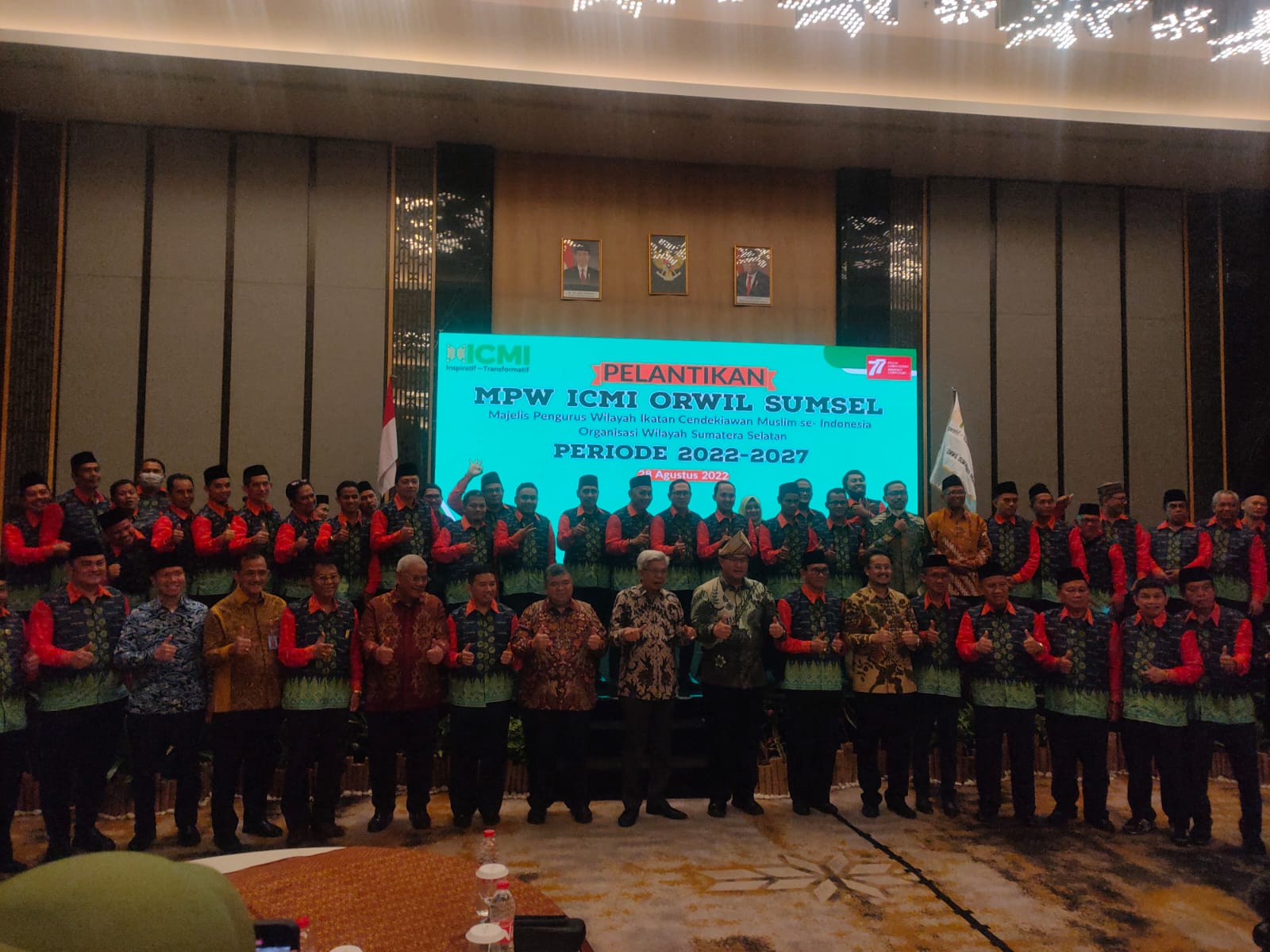 Heri Amalindo Resmi Nahkodai ICMI Orwil Sumsel Periode 2022-2027 ...