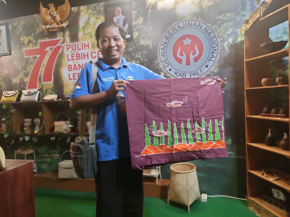 Batik Kambang Toman Dipatenkan, Resmi Milik PALI – Sumsel Update